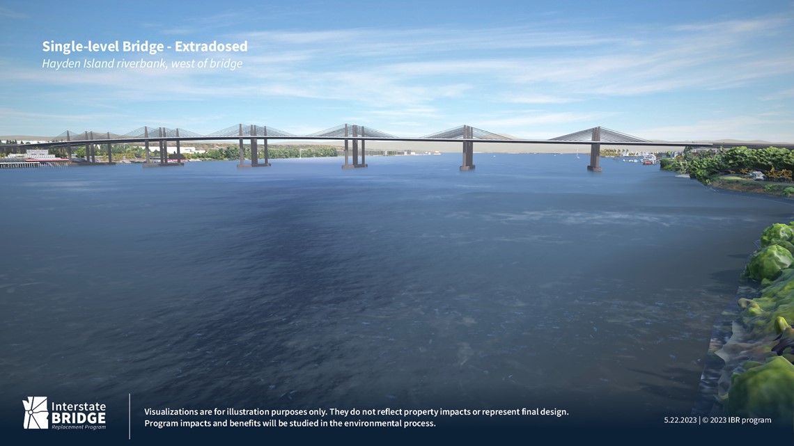 Here's what a new I-5 bridge over the Columbia could look like | kgw.com
