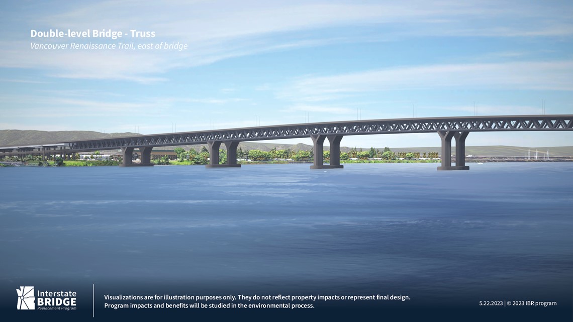 Here's what a new I-5 bridge over the Columbia could look like | kgw.com