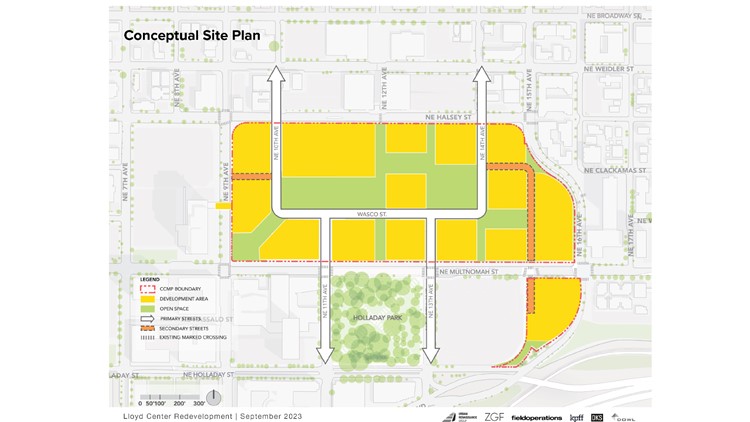 Lloyd Center plan could add 5,000 homes, demolish mall | kgw.com