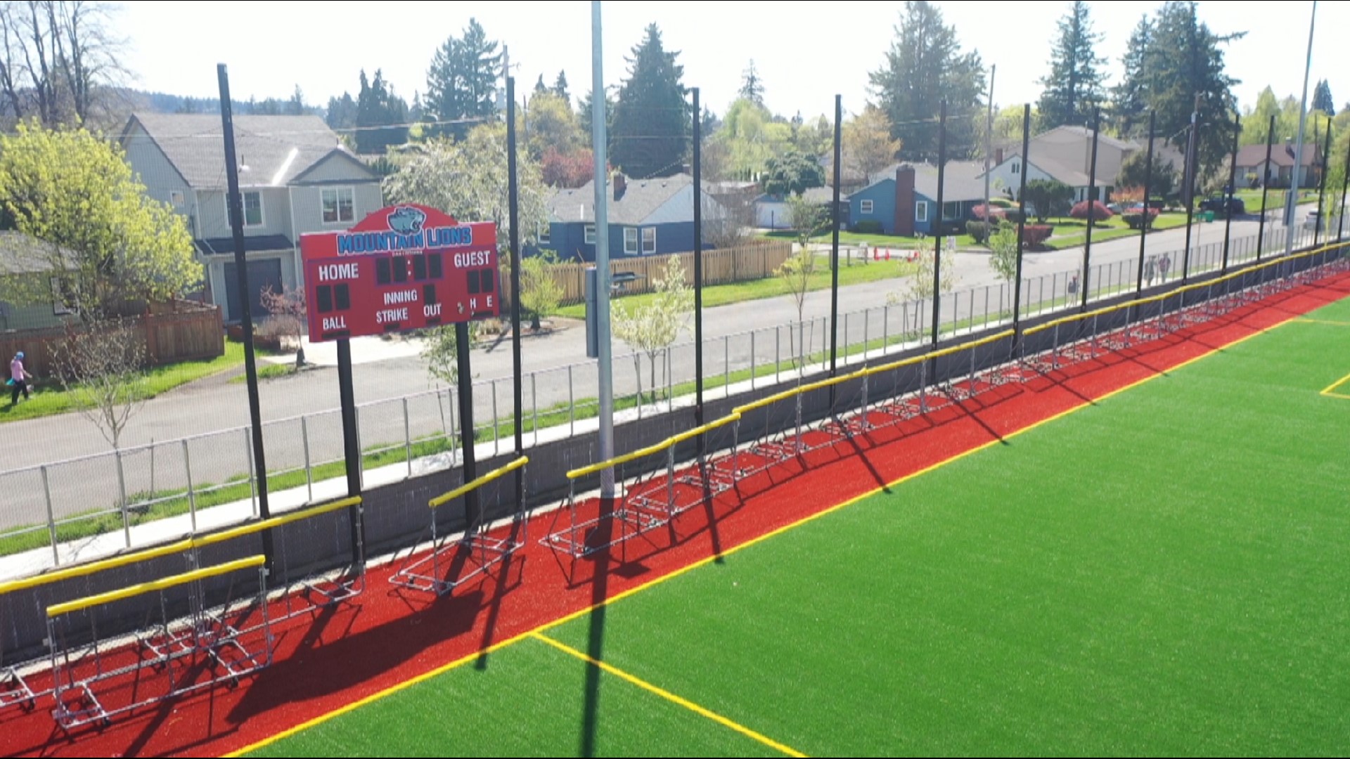McDaniel teams still can't play on new baseball field | kgw.com
