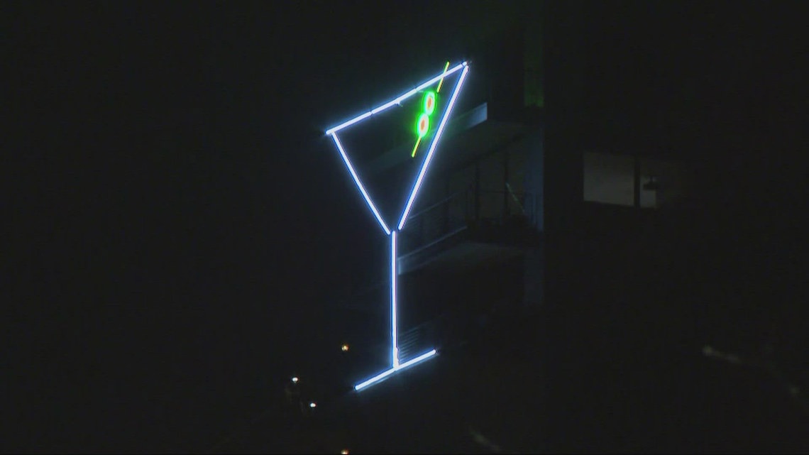 West Hills martini glass, a Portland holiday symbol since the ’70s ...