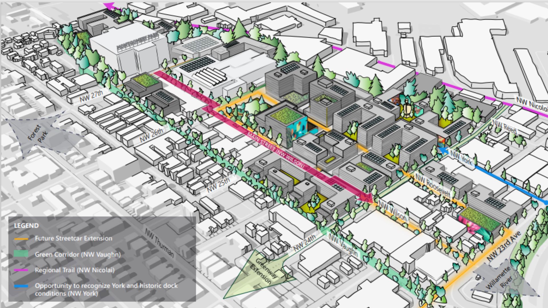 Portland approves streetcar extension, new mixed-use neighborhood | kgw.com