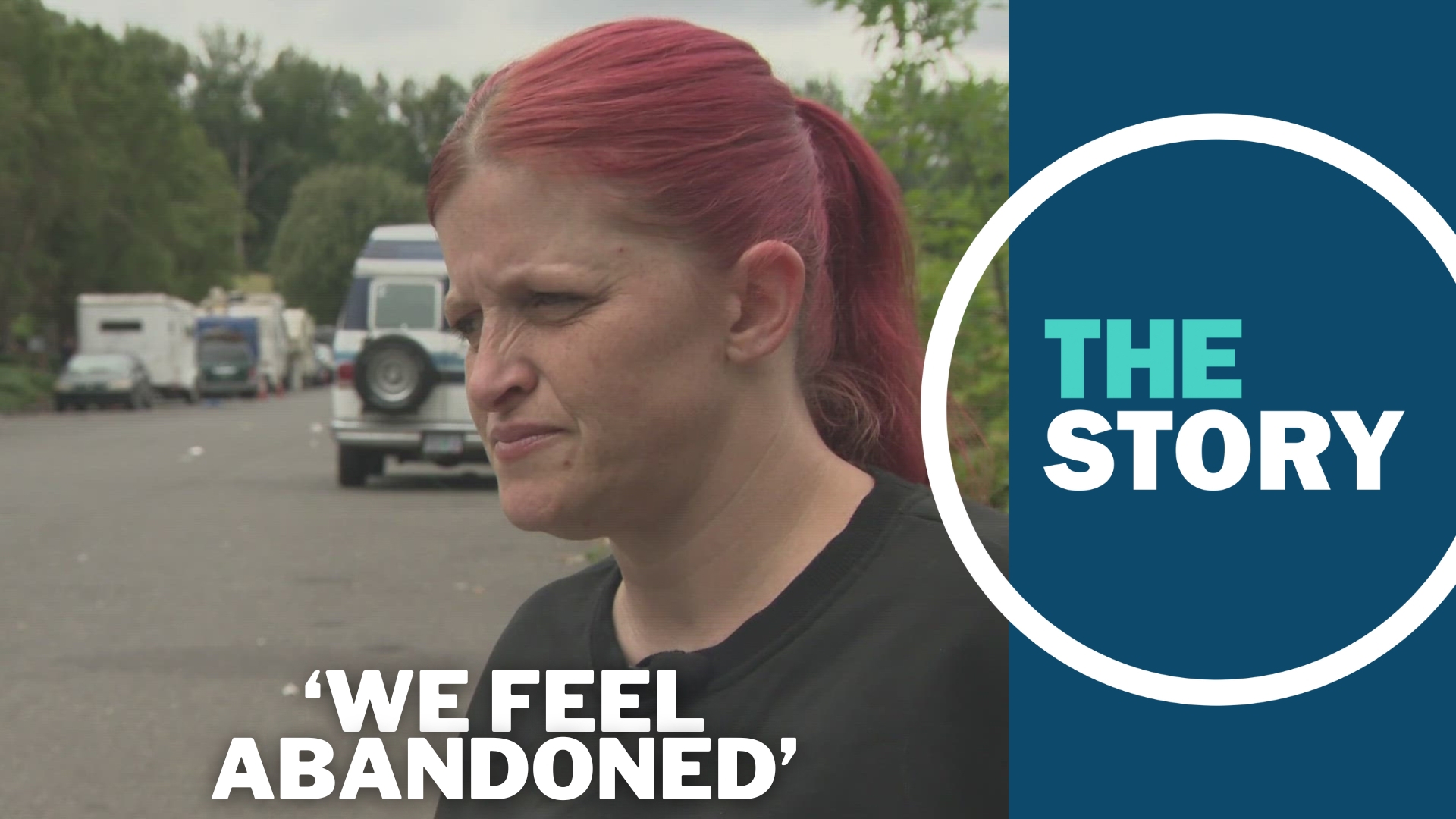 Homeless residents of Portland's first RV Safe Park filter out as clock ...