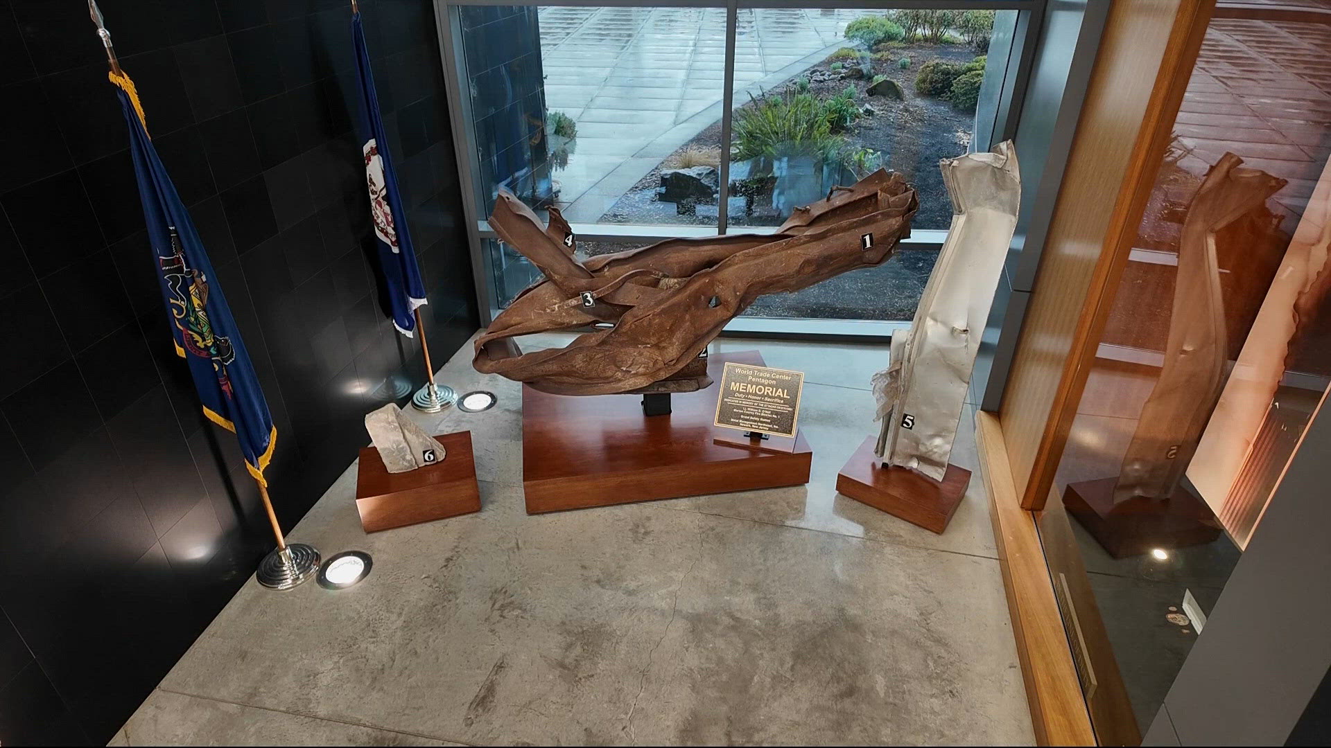 25 Years After 911 Ground Zero Artifacts Find A Home At Oregon Academy