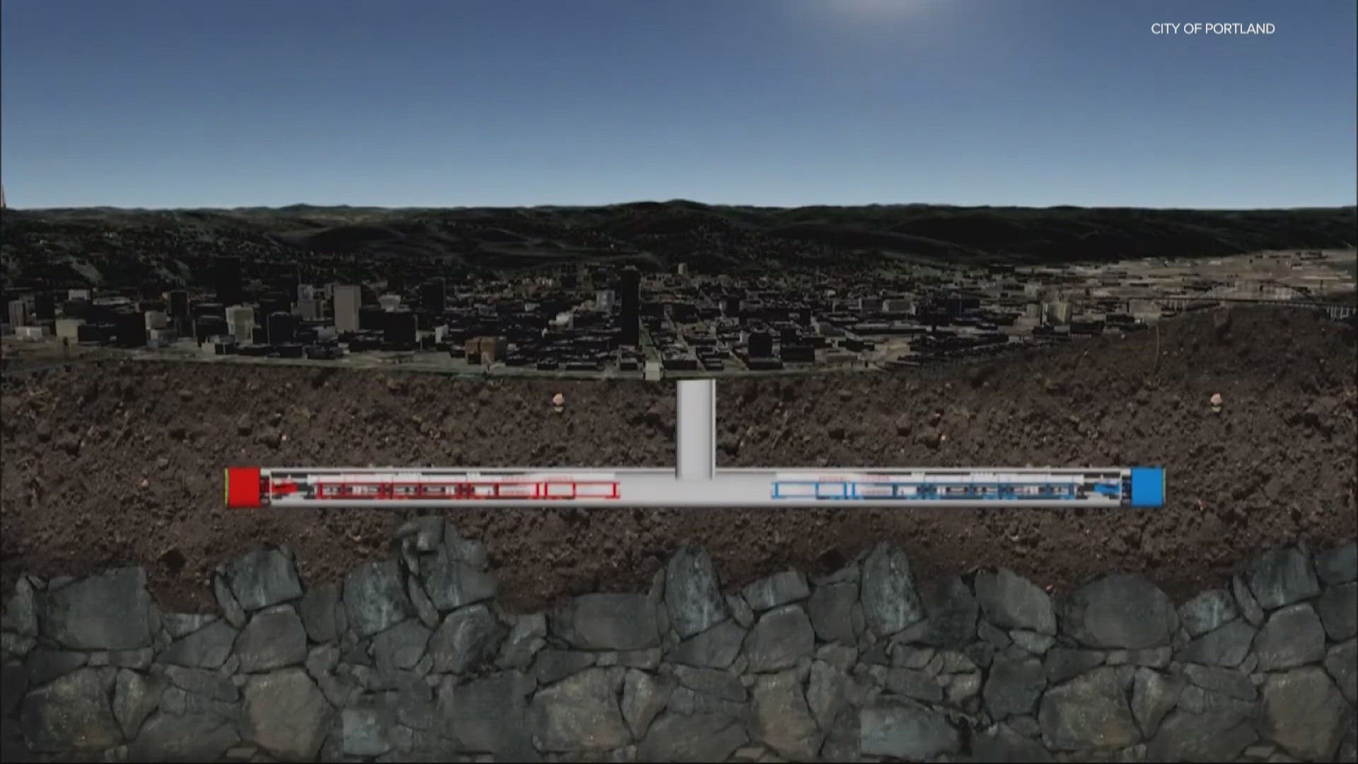 Portland's Big Pipe at 100% capacity — again — with atmospheric river ...
