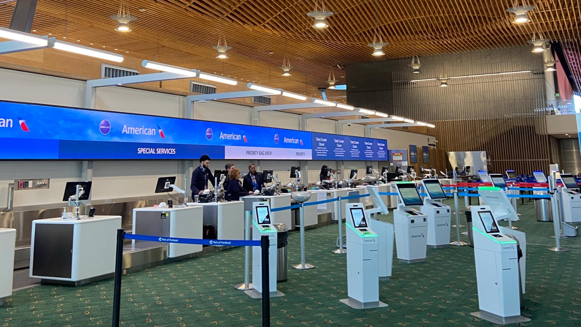 Take a sneak peek inside PDX as the main terminal's final phase nears ...