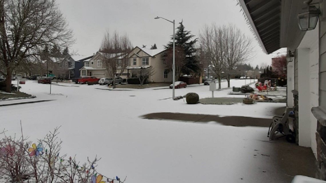 Photos: Oregon ice storm brings freezing rain, sleet to Portland | kgw.com