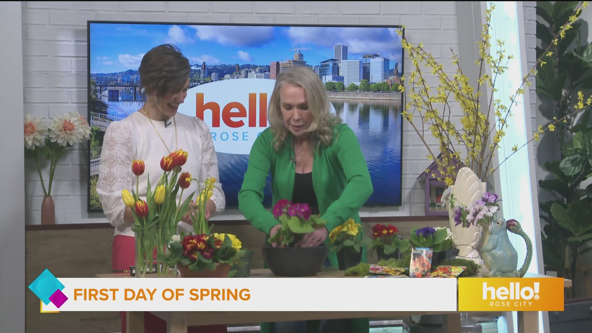Celebrating the first day of spring with Garden Gal, Anne Jaeger | kgw.com