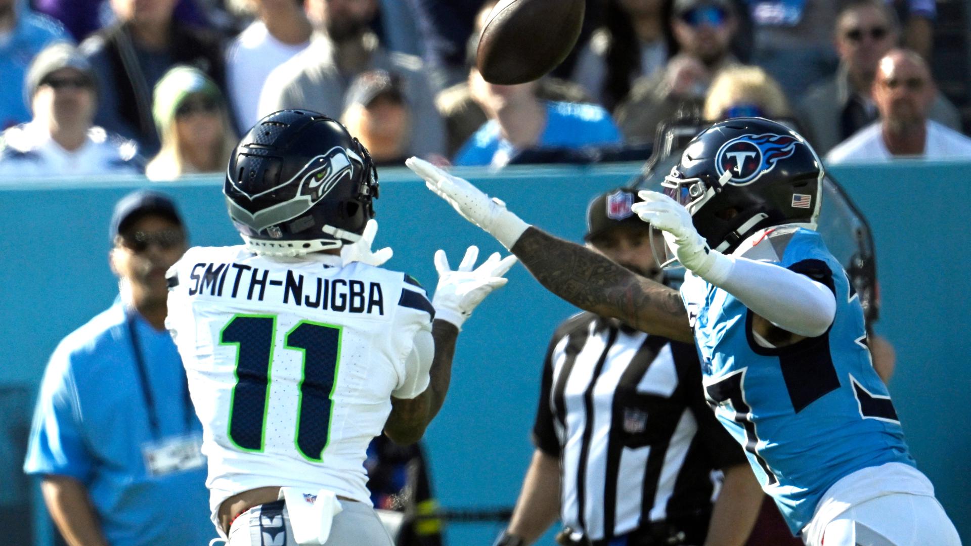 Jaxon Smith-Njigba sets Seahawks record for yards receiving in single ...