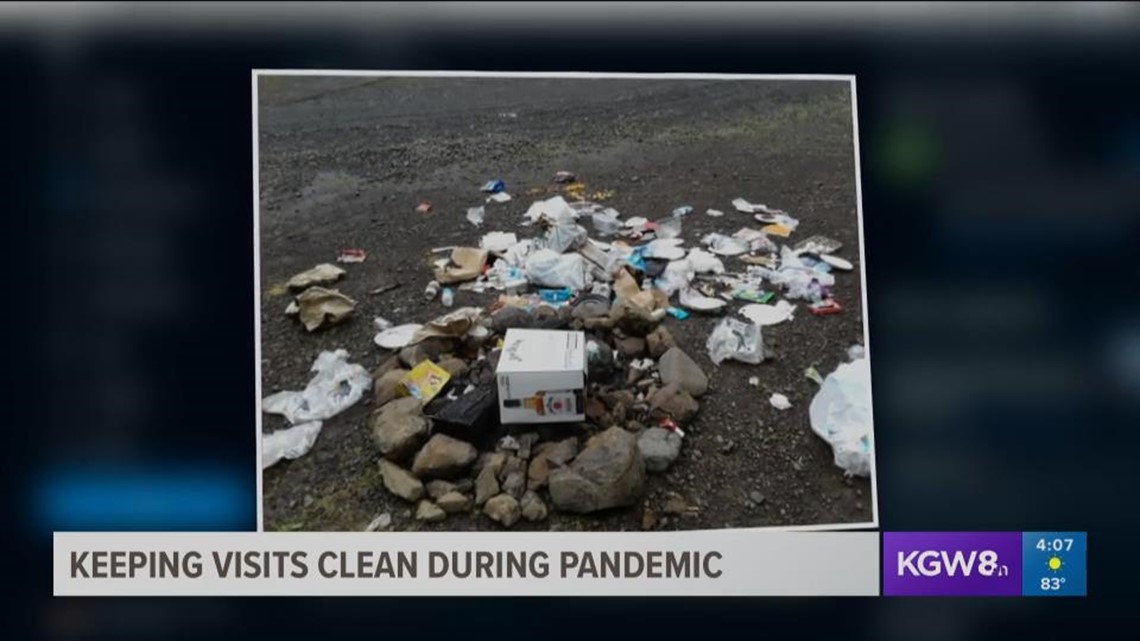 Trash and human waste left along Oregon coast and forest trails | kgw.com