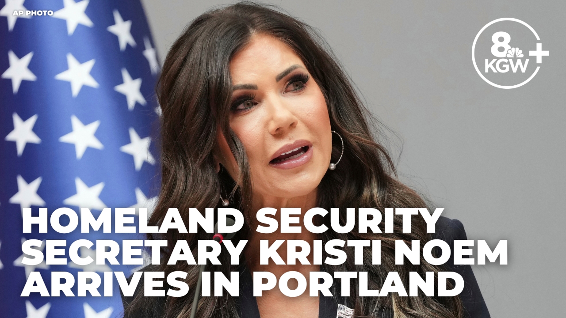 Kristi Noem arrives in Portland | Special coverage | kgw.com
