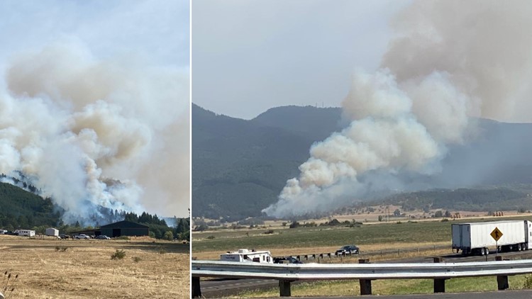 Priceboro Fire: Evacuation orders still in place in Linn County | kgw.com