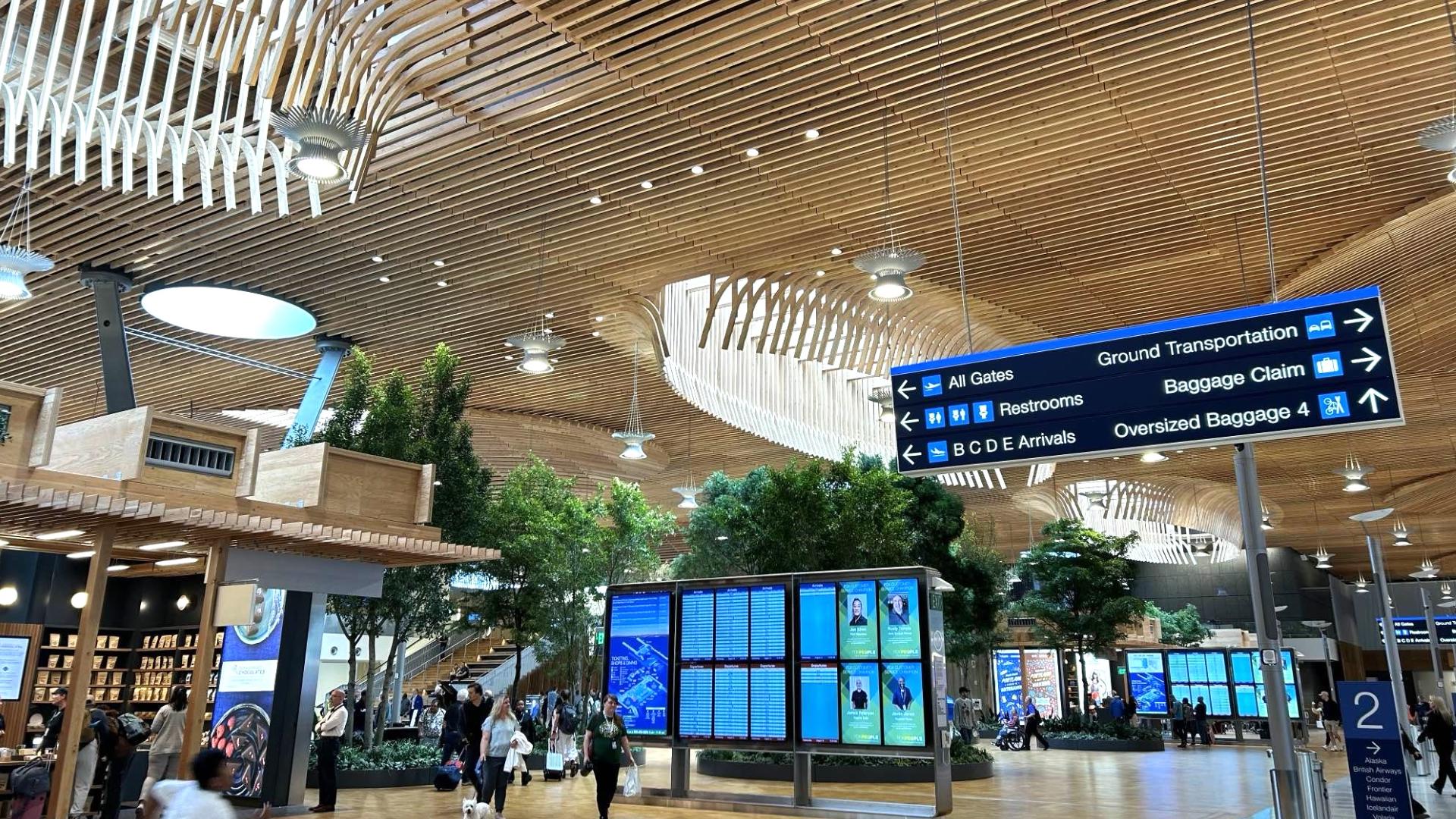 Portland airport terminal reopens: What's new in renovation | kgw.com