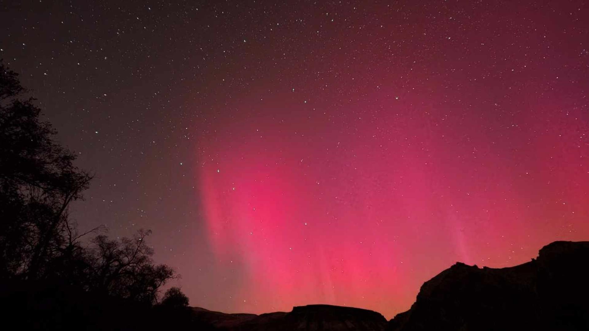 Northern Lights over parts of Oregon | kgw.com