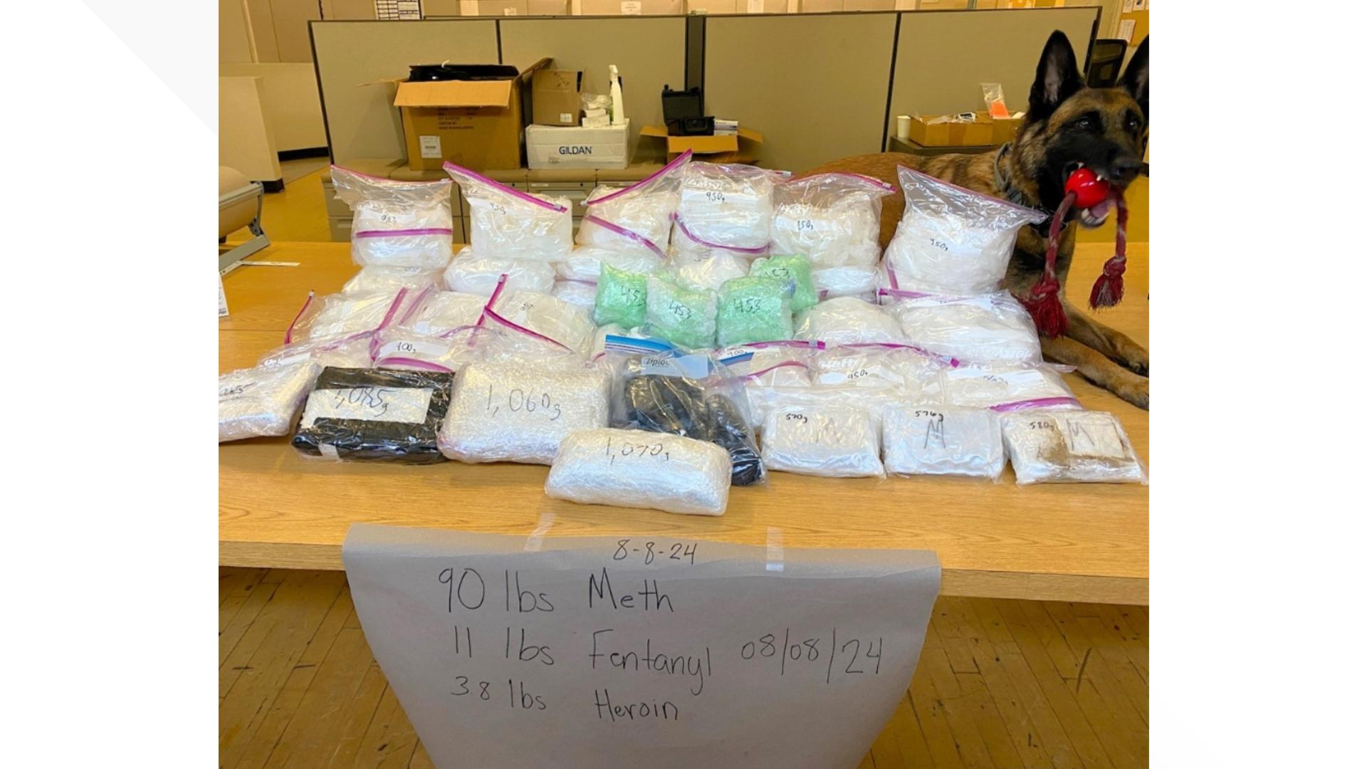 Police make major drug bust on I-5 in Portland | kgw.com