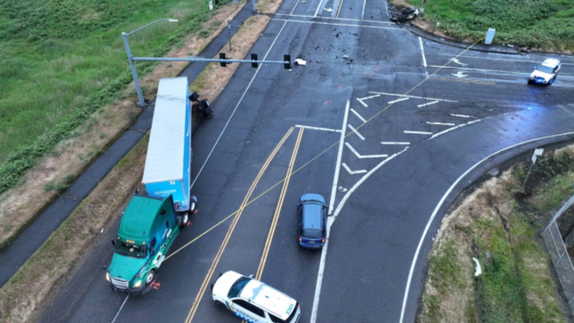 Investigation underway after fatal crash on Marine Drive near Troutdale ...