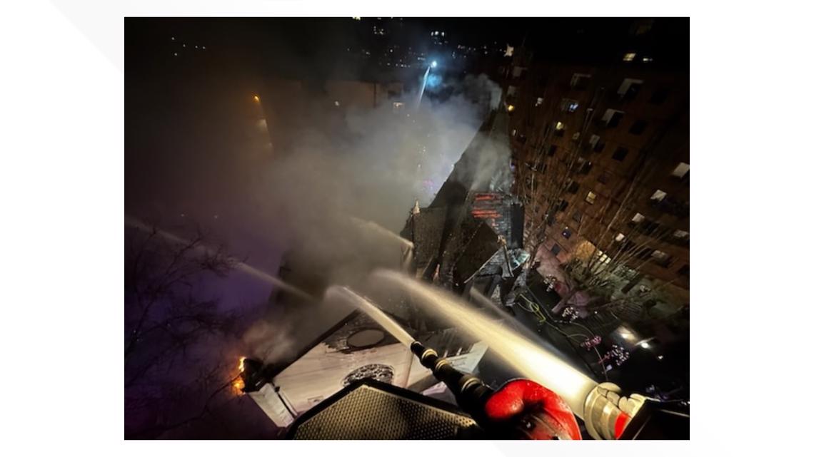 Arrest in historic Downtown Portland church building fire | kgw.com