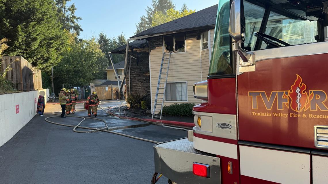 Person hospitalized, dozens displaced after fire at Tigard care ...