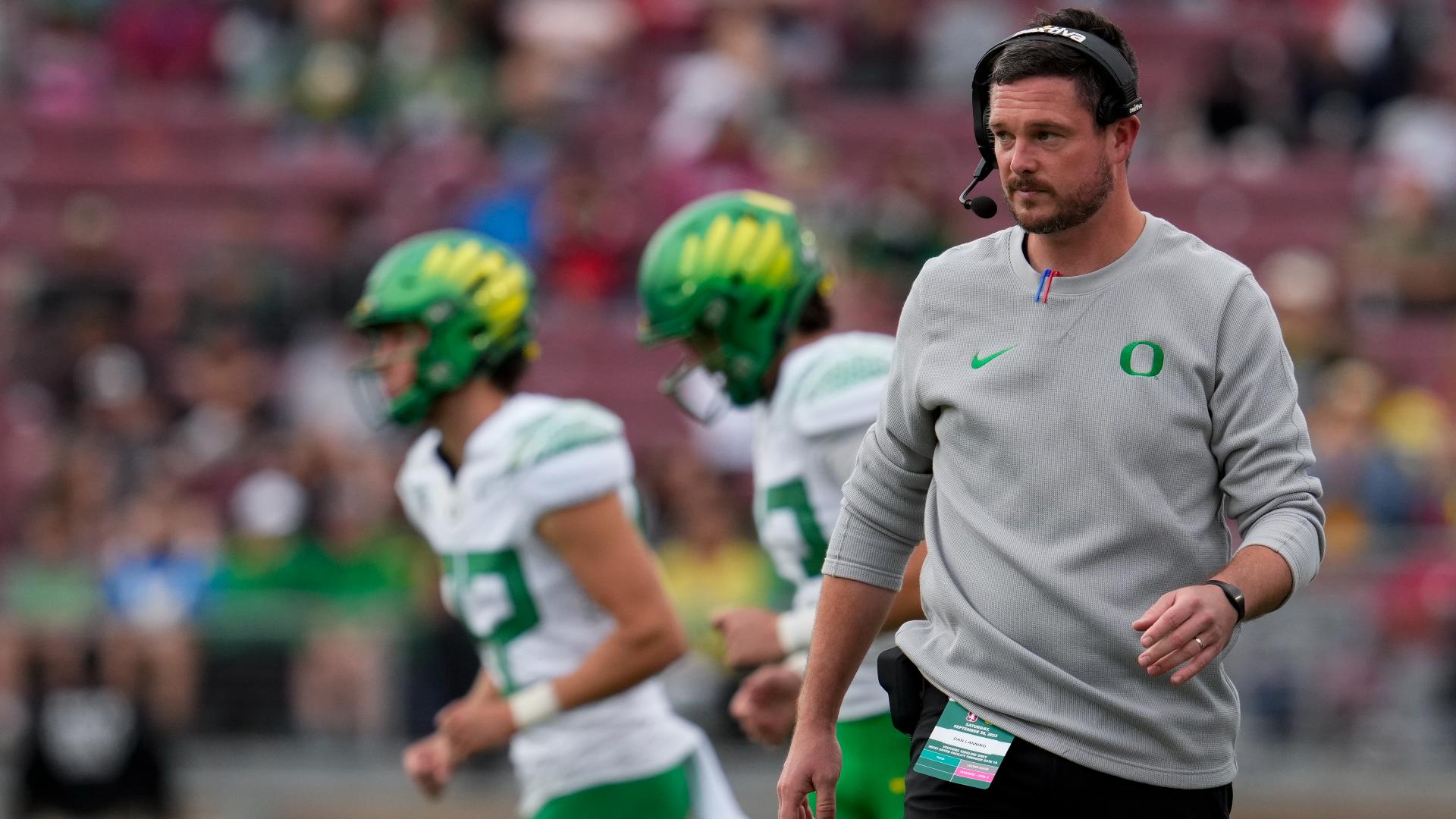 Ducks head to Penn State for Sept. 27 matchup airing on NBC, KGW in ...