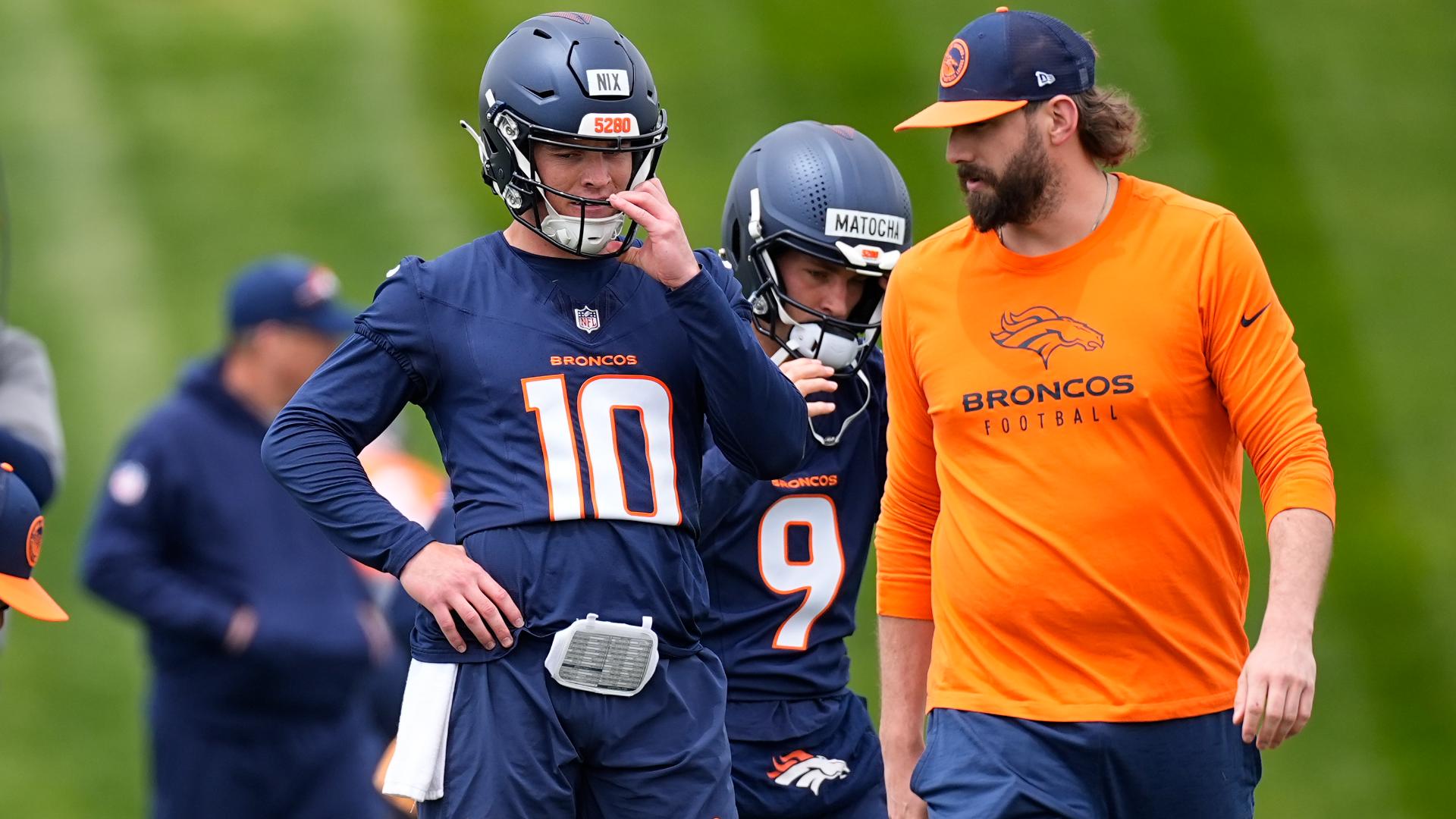 Bo Nix shines at Denver Broncos rookie minicamp | kgw.com