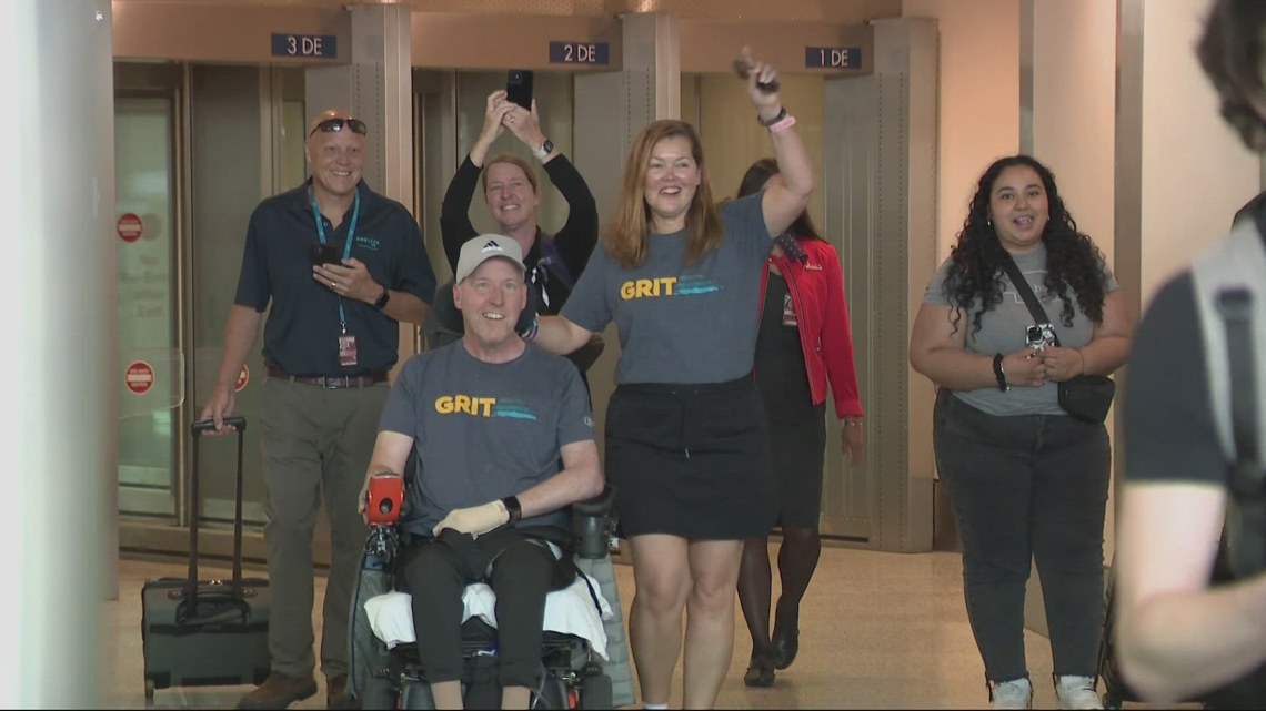 Vancouver teacher returns home after brain injury during surgery | kgw.com