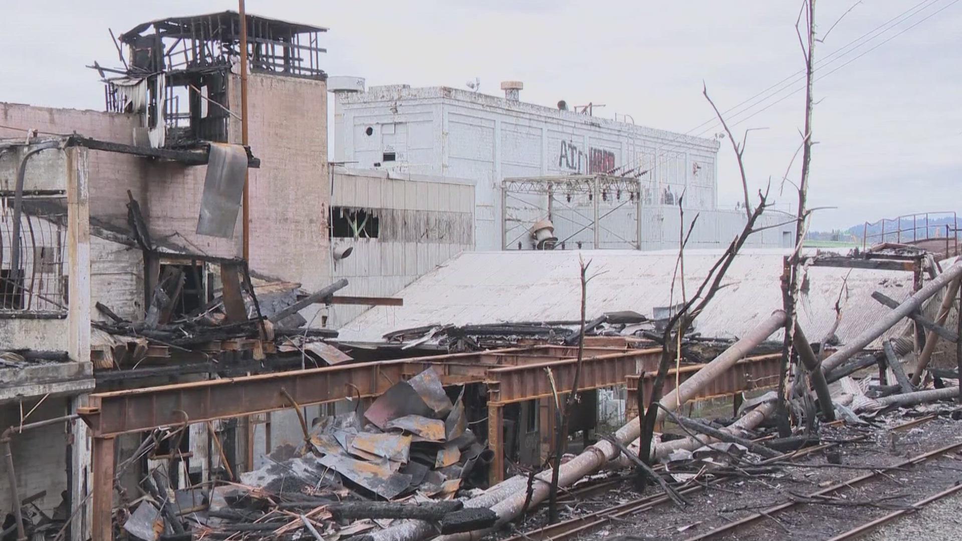 Man who set fire to former Blue Heron paper mill in Oregon City ...