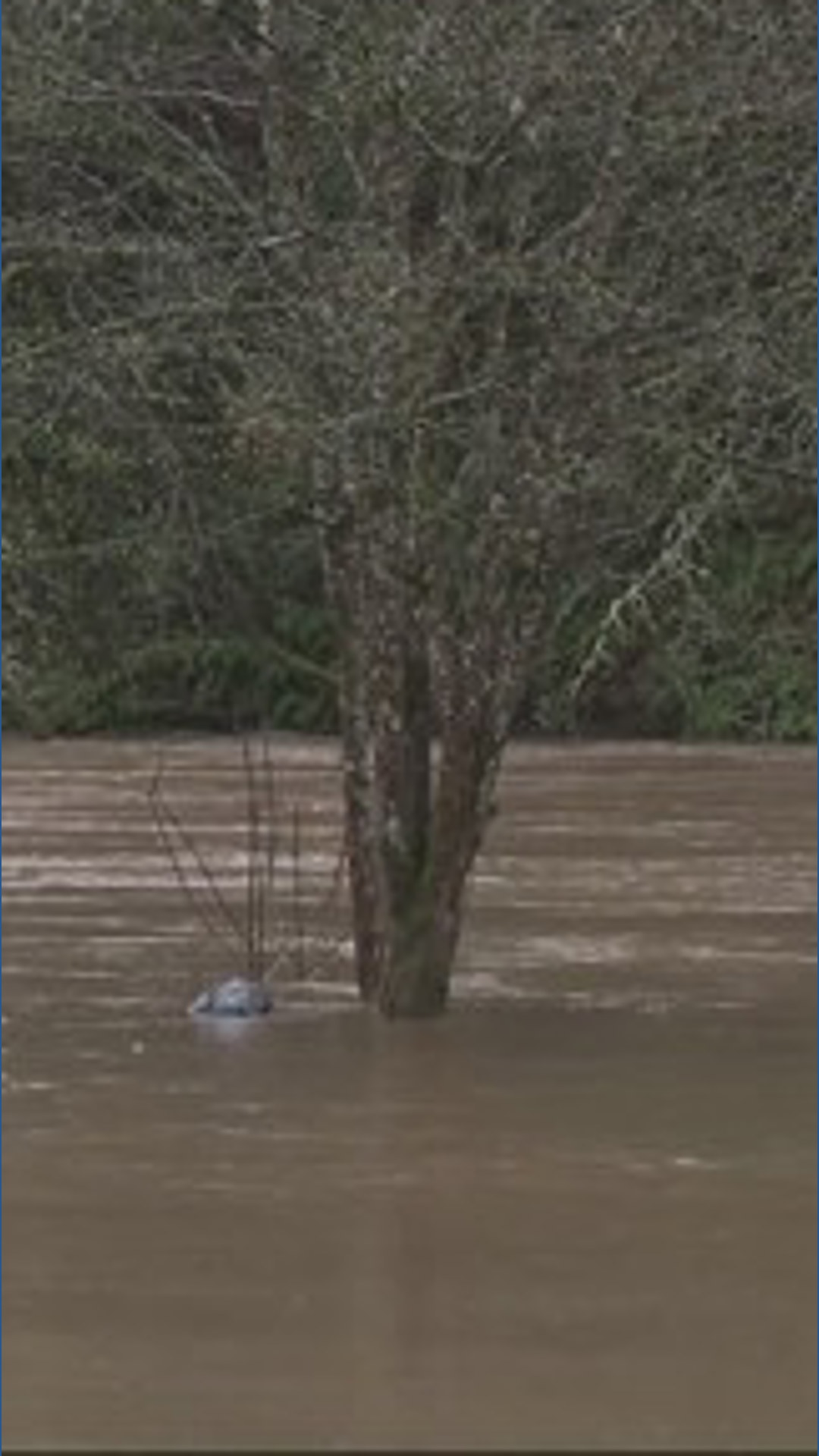 Kalama resident walks out to floating door mat, ice chest amid intense ...