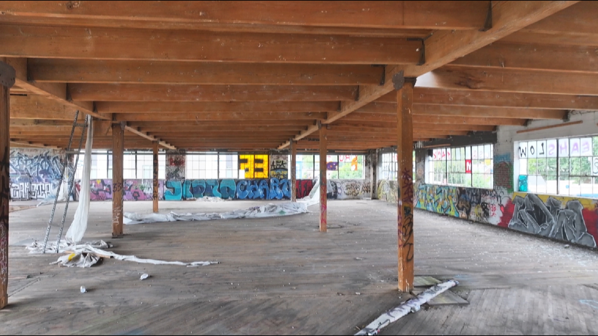Take a peek inside the old Gordon's Fireplace building as it heads to ...