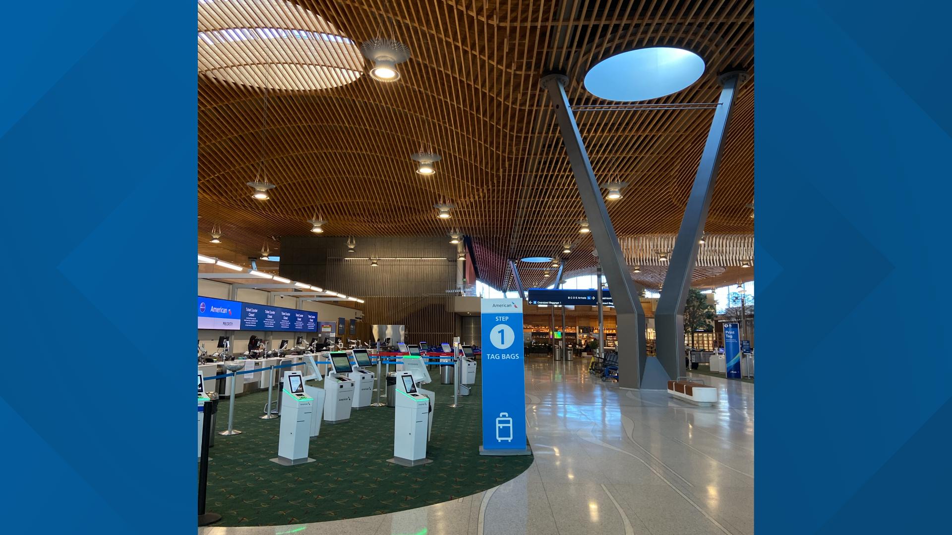 Take a sneak peek inside PDX as the main terminal's final phase nears ...