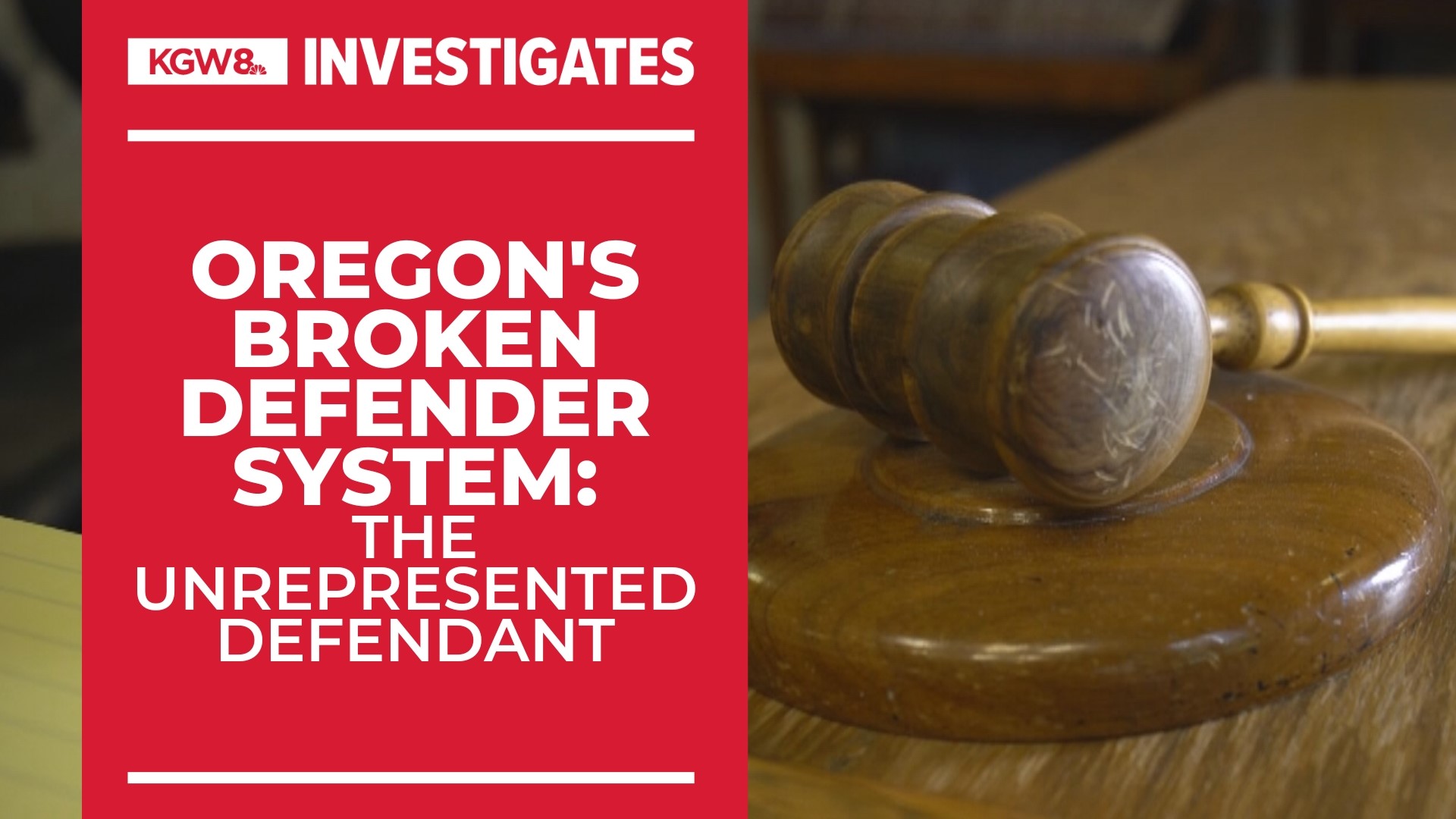 The unrepresented defendant: Oregon's broken public defender system ...