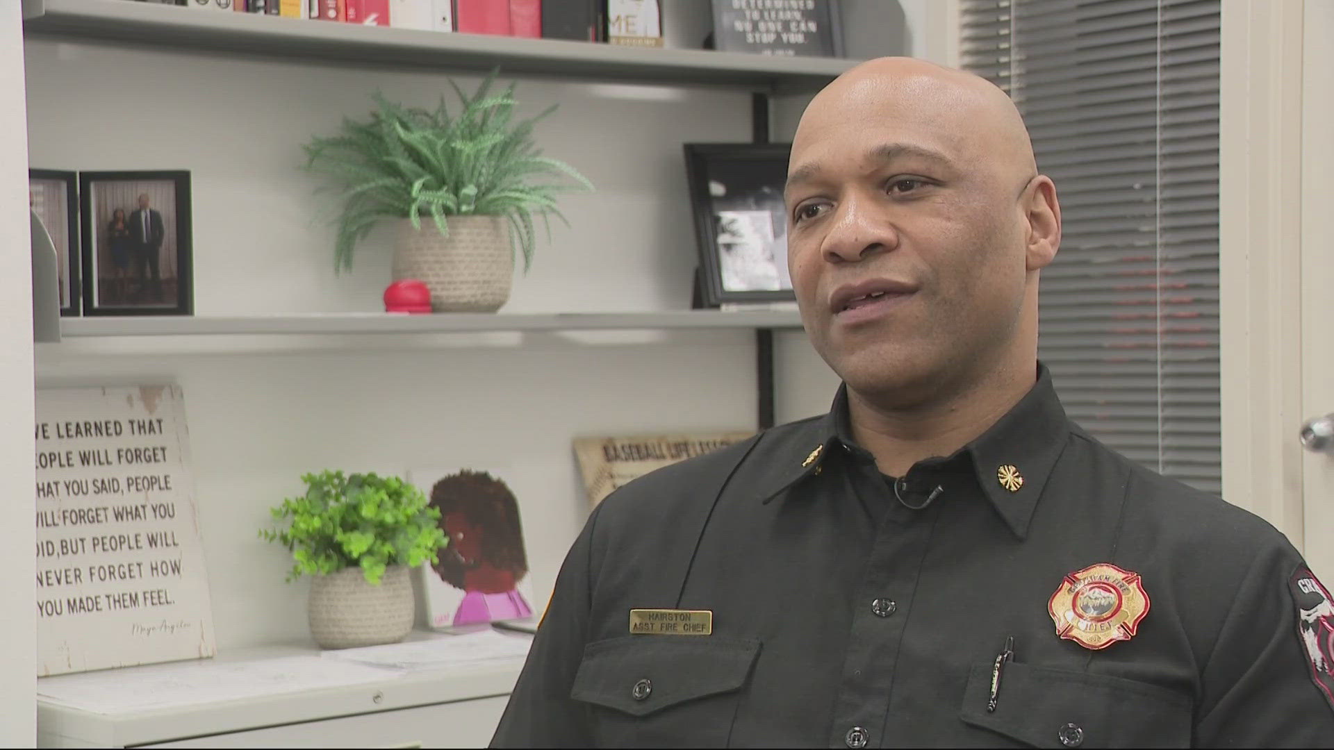 Gresham swears in new fire chief | kgw.com