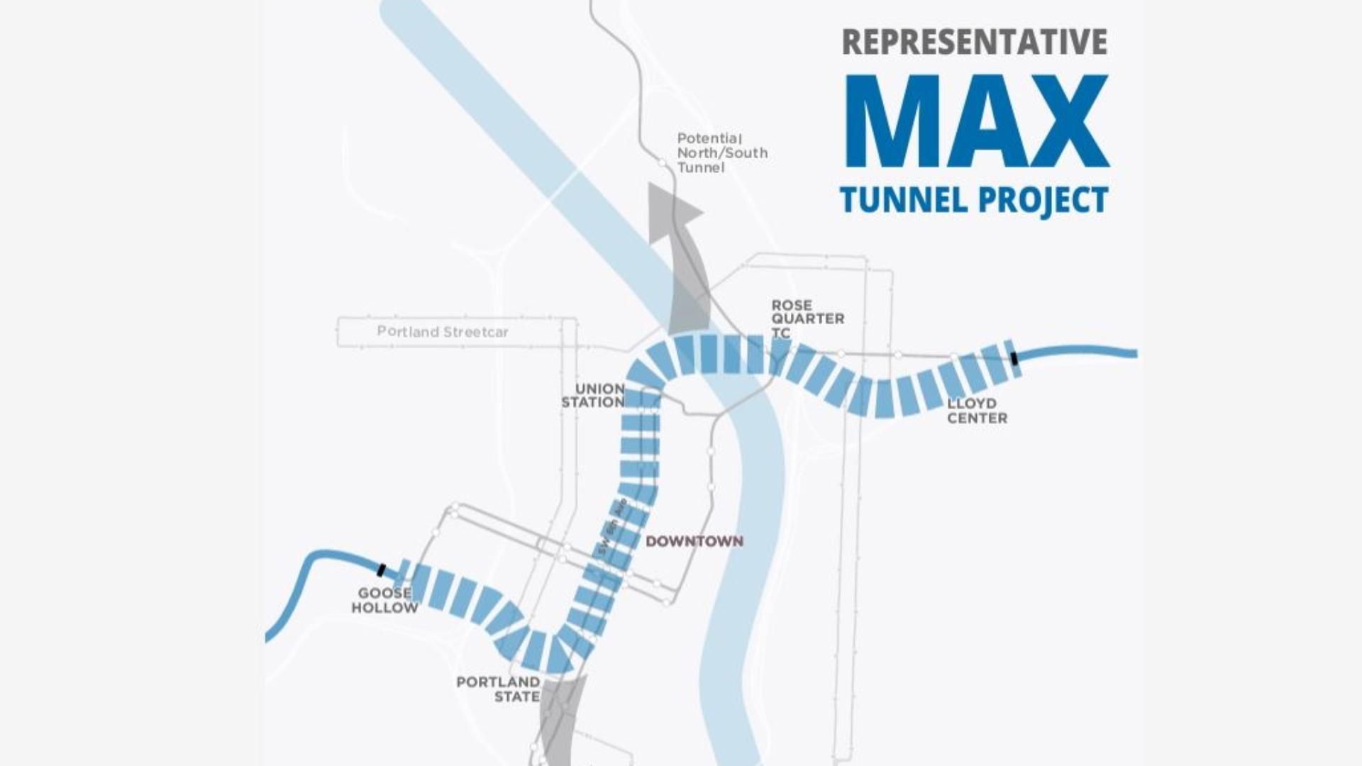 A downtown tunnel could speed up Portland's slow MAX trains | kgw.com
