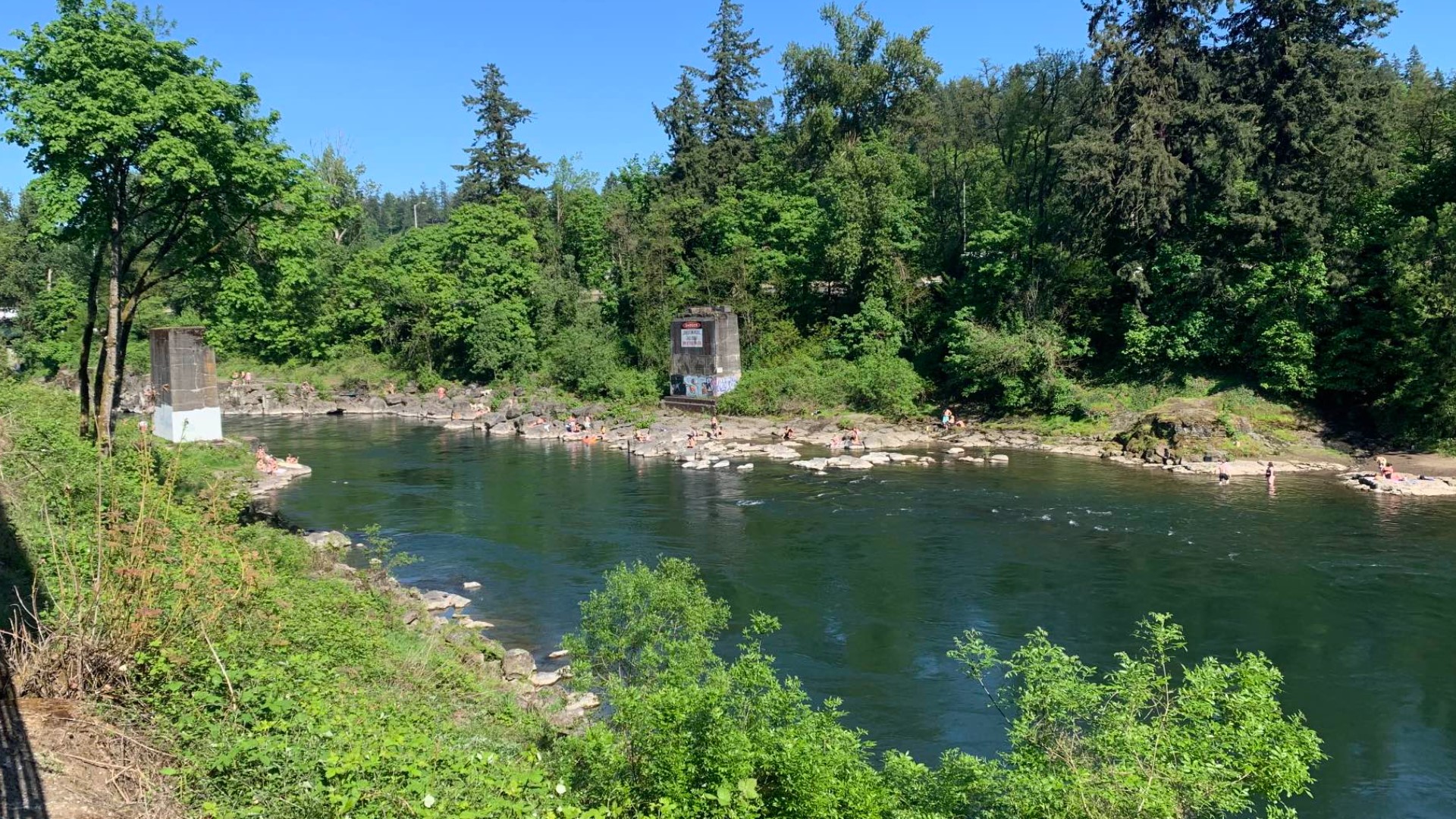 Clackamas Fire stress caution for High Rocks Park visitors | kgw.com