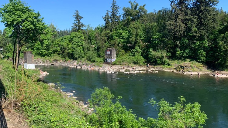 Clackamas Fire stress caution for High Rocks Park visitors | kgw.com