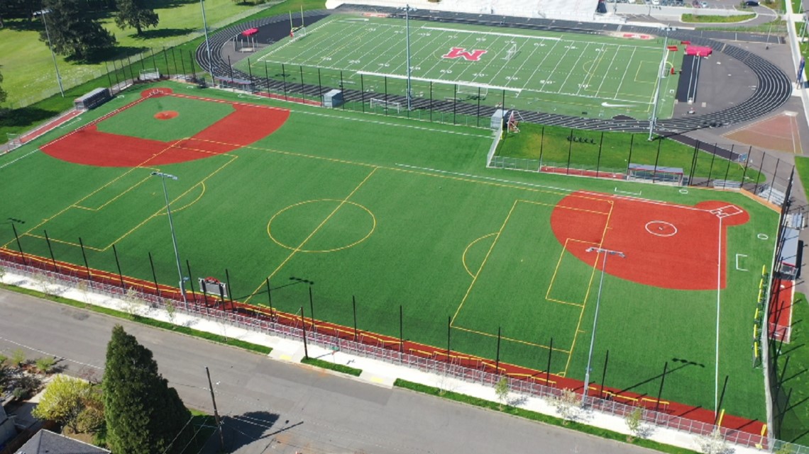 McDaniel teams still can't play on new baseball field | kgw.com