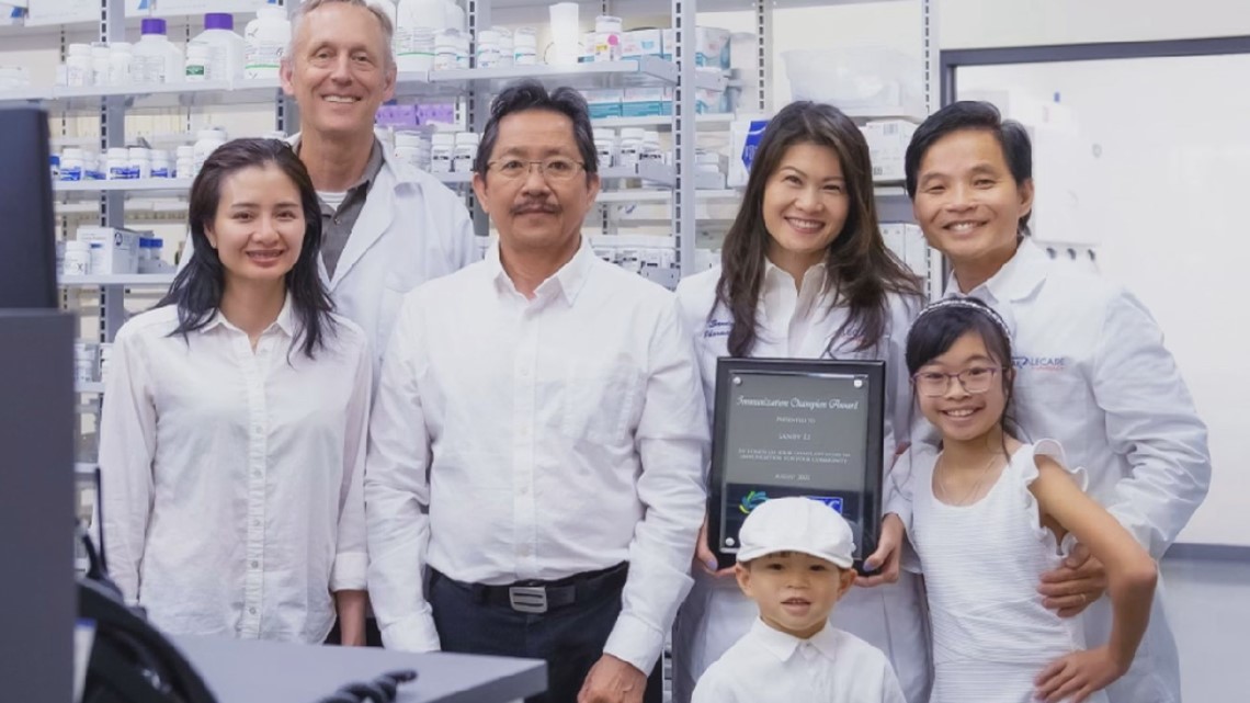 Portland pharmacist named Oregon's 'Immunization Champion' | kgw.com