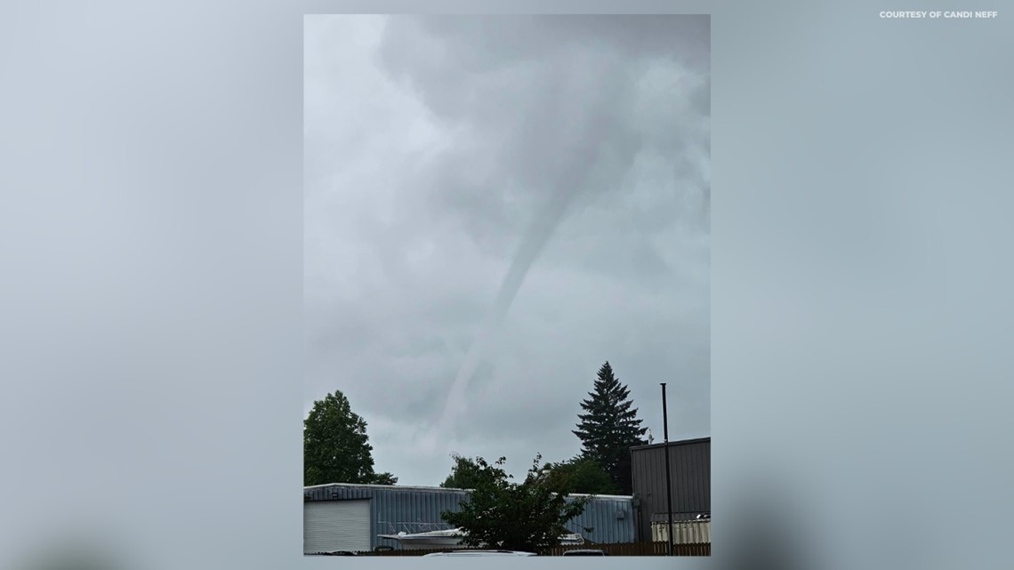 Tornado and waterspout spotted across the Pacific Northwest | kgw.com