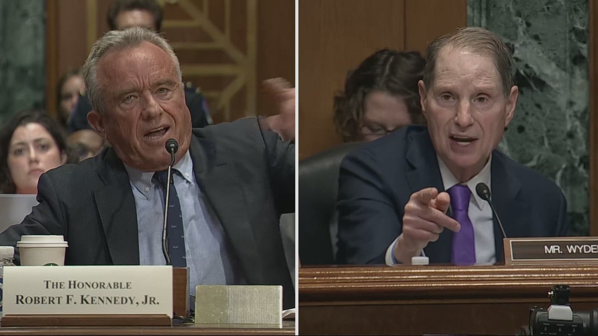 Wyden challenges RFK Jr. in D.C. Senate hearing on CDC turmoil, vaccine ...
