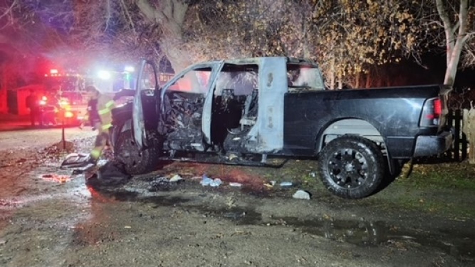 Eastern Oregon activist's truck burned amid lawmakers' visit | kgw.com