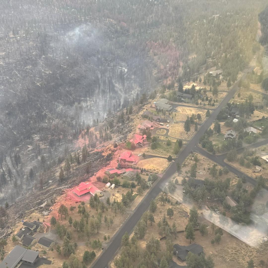 Four homes destroyed as Flat Fire burns 23,000 acres in central Oregon ...