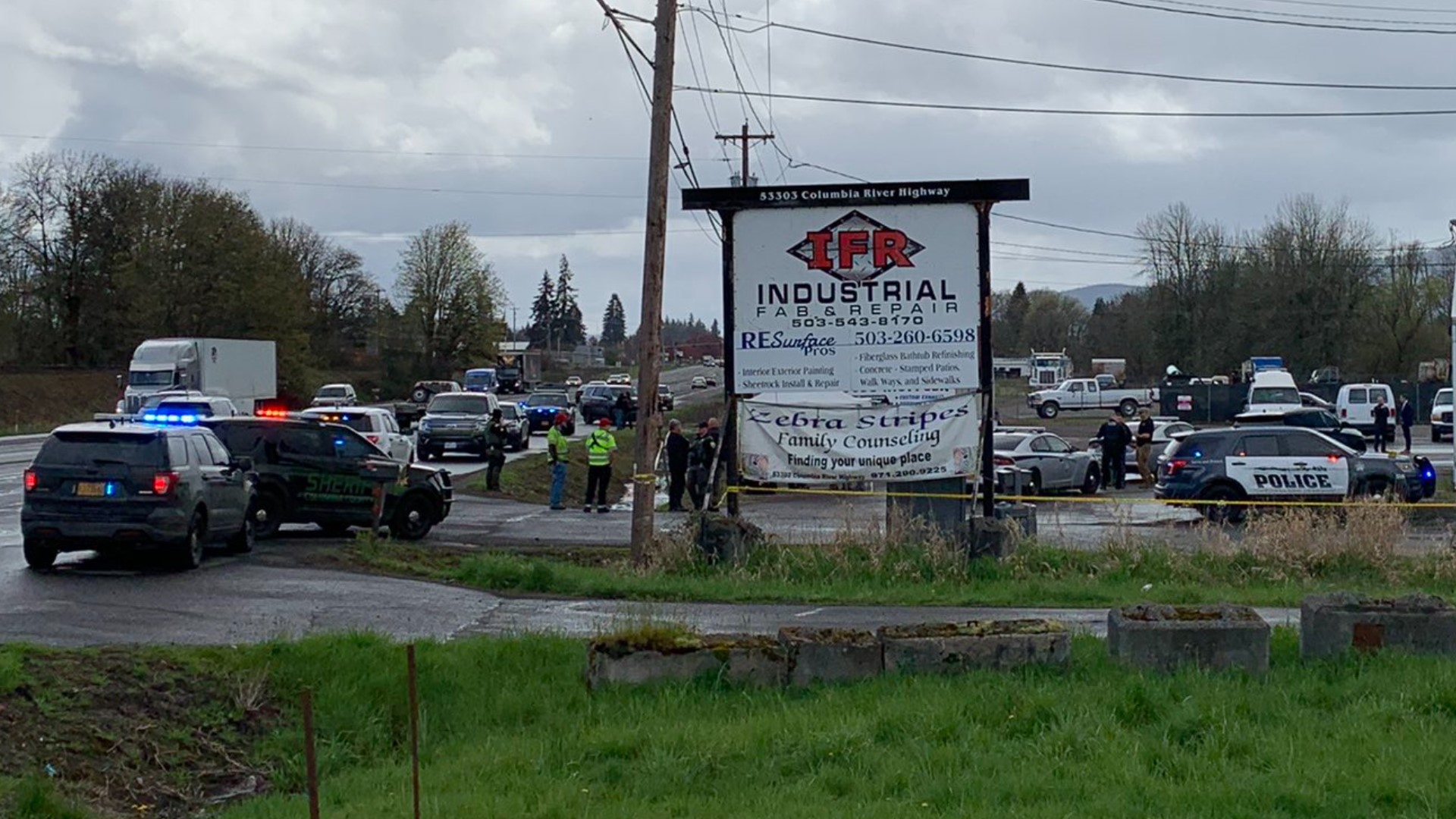 Columbia County Sheriff on leave after deadly tow yard shooting | kgw.com