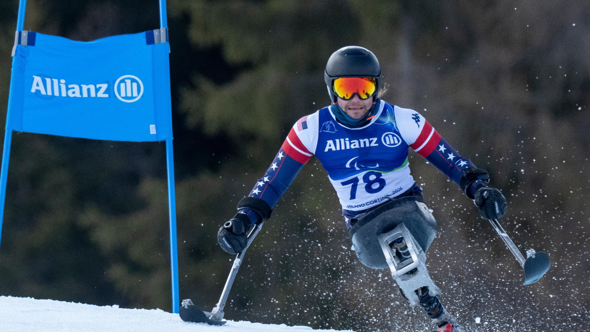 How Oregon Paralympian Ravi Drugan did in men's slalom at Paralympic ...