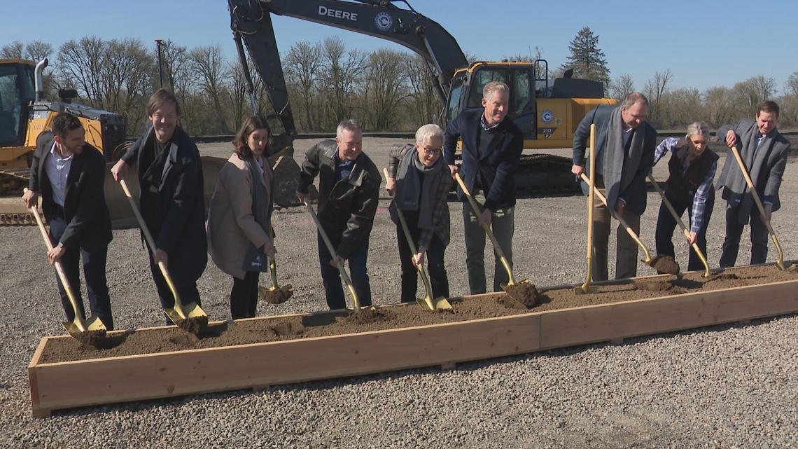 Mass timber plant breaks ground near Albany | kgw.com