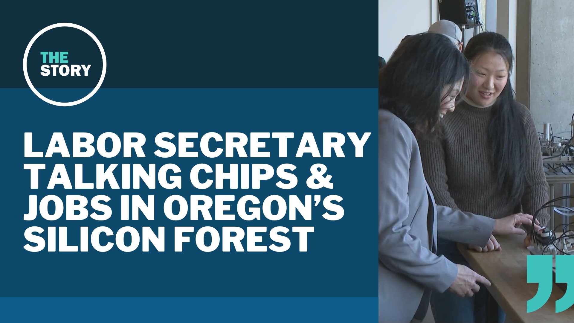 US labor secretary visits Portland area to talk about the 'Silicon ...