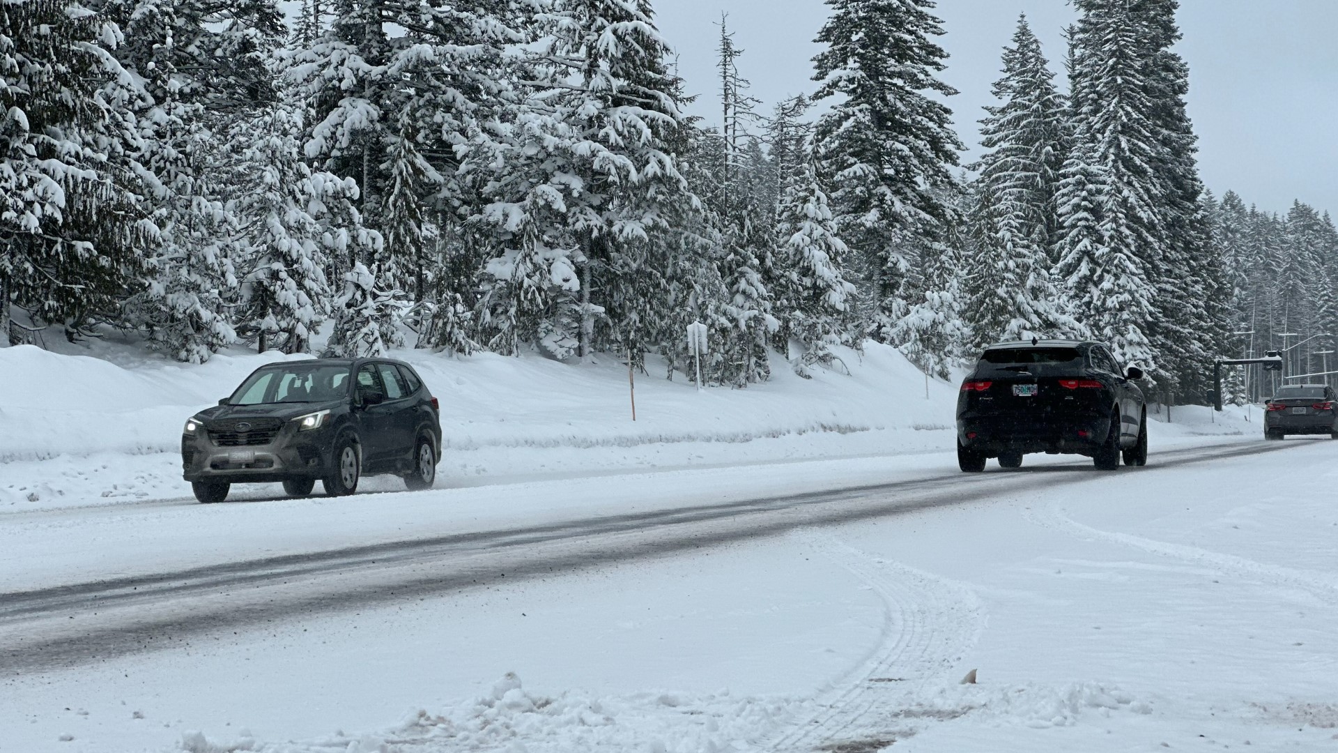 Snow in the Cascades; mix of rain and snow in Portland metro area | kgw.com