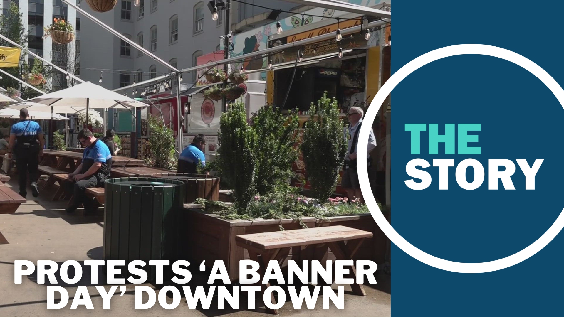 Portland protests drive foot traffic to downtown businesses | kgw.com