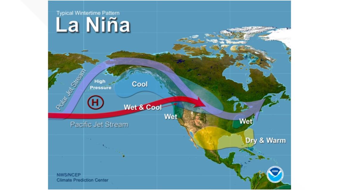 Oregon winter weather may be impacted by La Niña and ocean heat wave ...