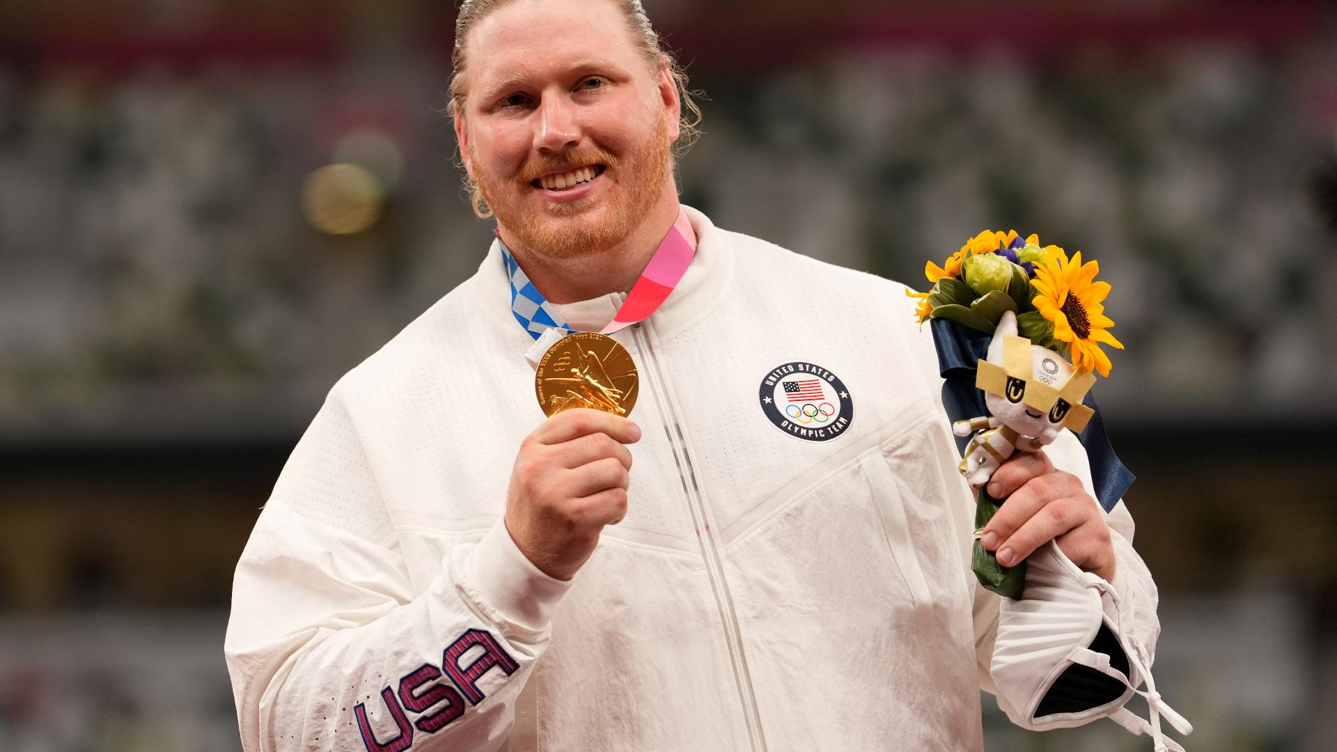 Oregon native Ryan Crouser headed back to Olympics in shot put | kgw.com