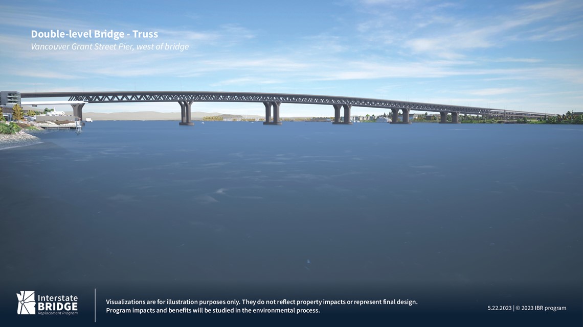Here's what a new I-5 bridge over the Columbia could look like | kgw.com