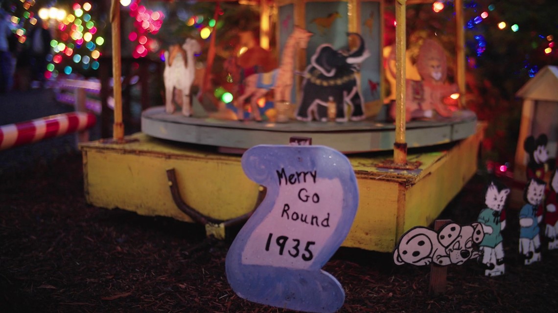 'Storybook Lane' holiday display lives on through new generations | kgw.com